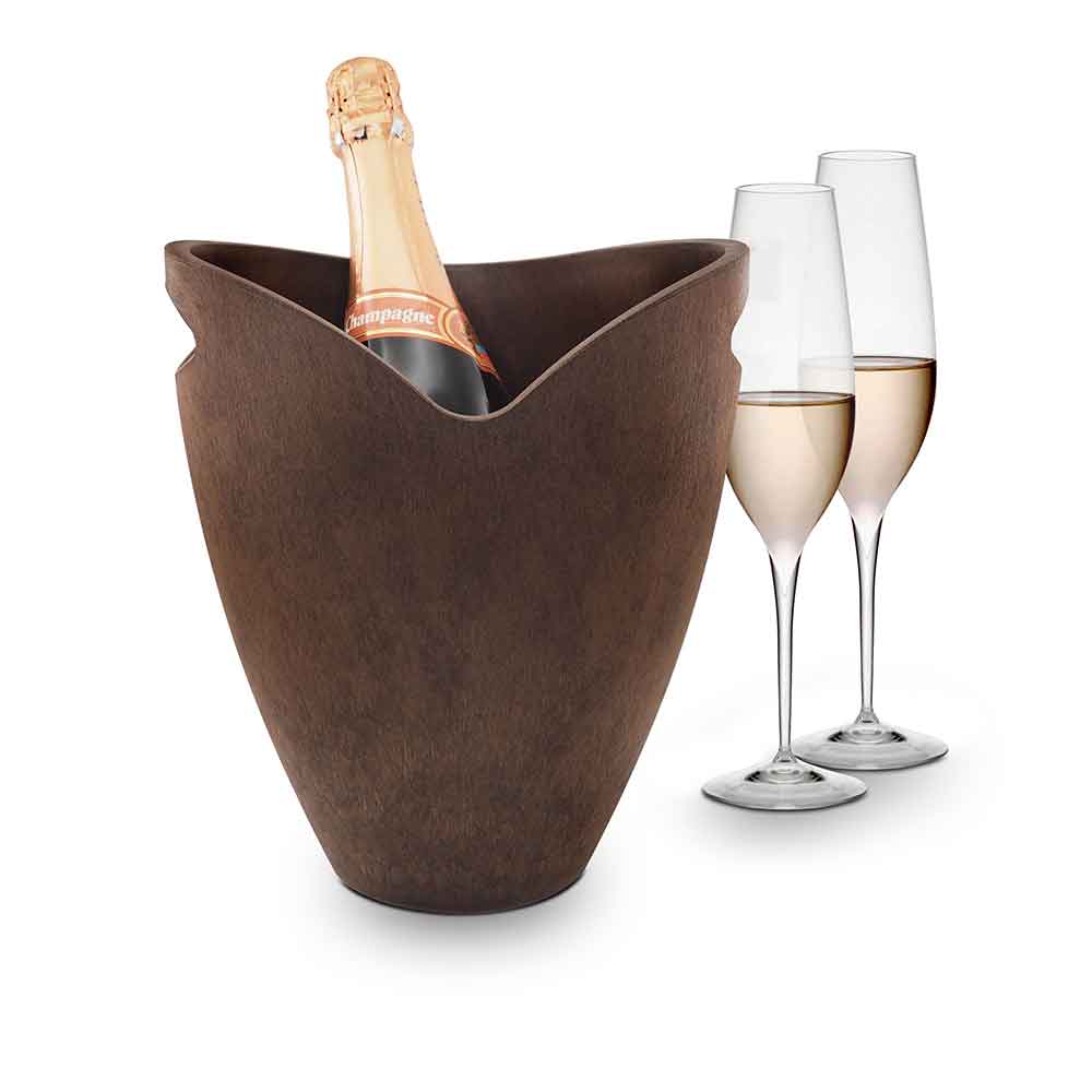 Pulltex - Ice bucket - Ebony - Acrylic | Wineandbarrels