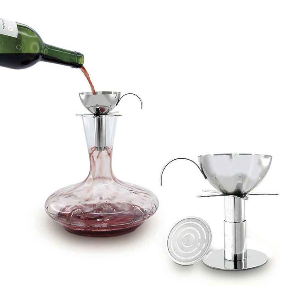 Pulltex - Decanter wine funnel with filter | Wineandbarrels
