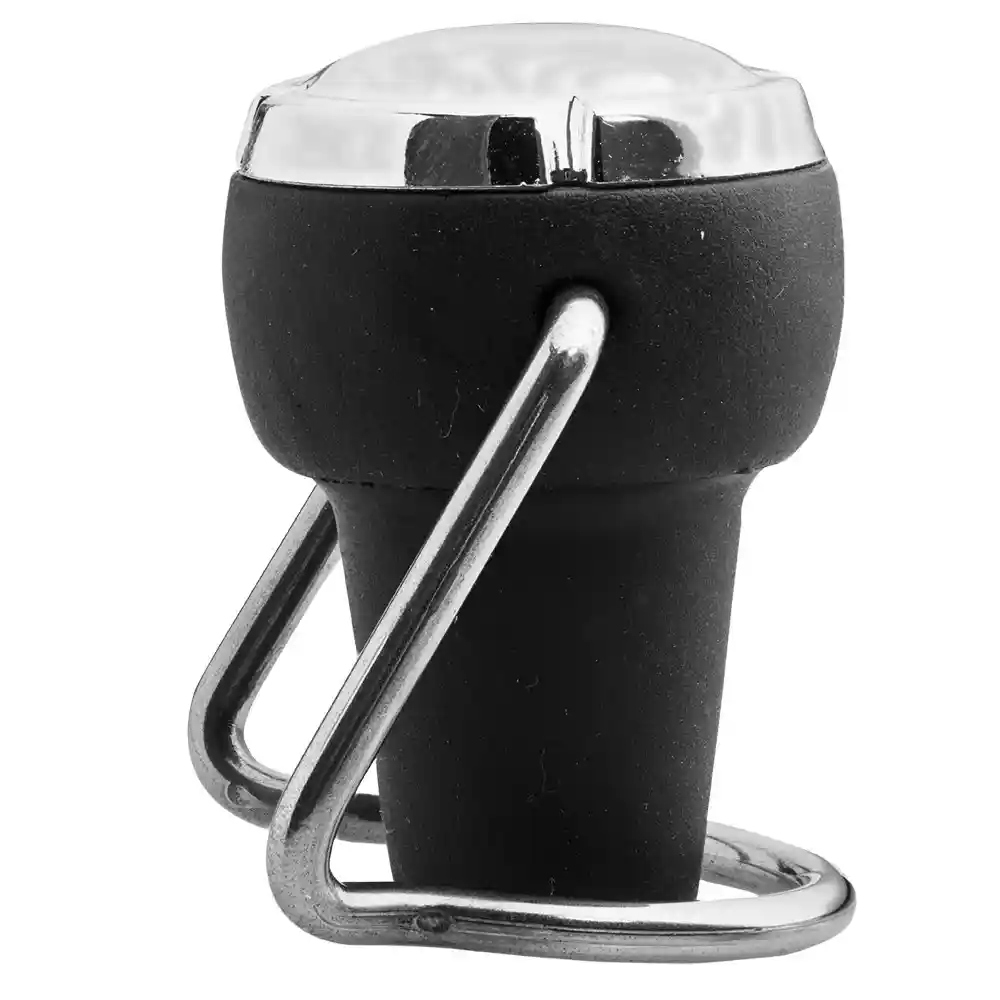 Kiboni – Champagnestoppers in zwart en zilver | Wineandbarrels