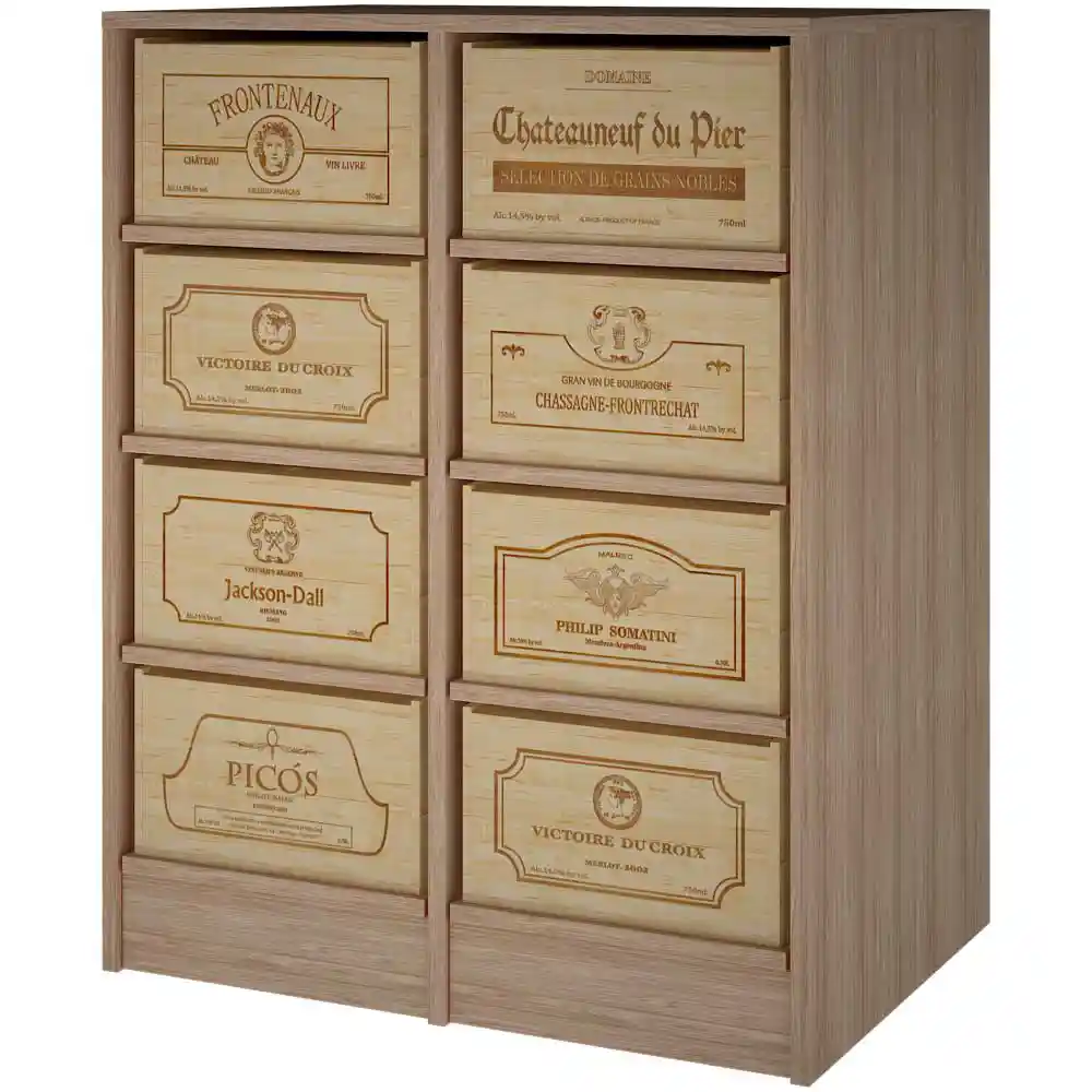 Winerex KASANDRA for 8 wine cases (12 bottles cases) | Wineandbarrels