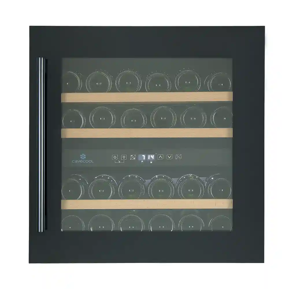 Cavecool Morion Dravite - 36 bottles - 2 zones - Black - Integrated ...