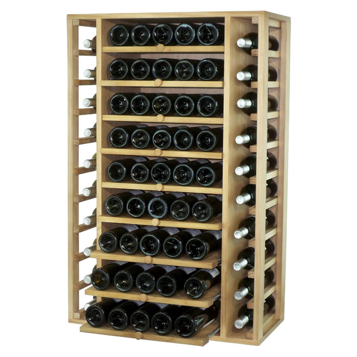 Winerex - FAUSTA för 65 flaskor med utdragbara hyllor | Wineandbarrels