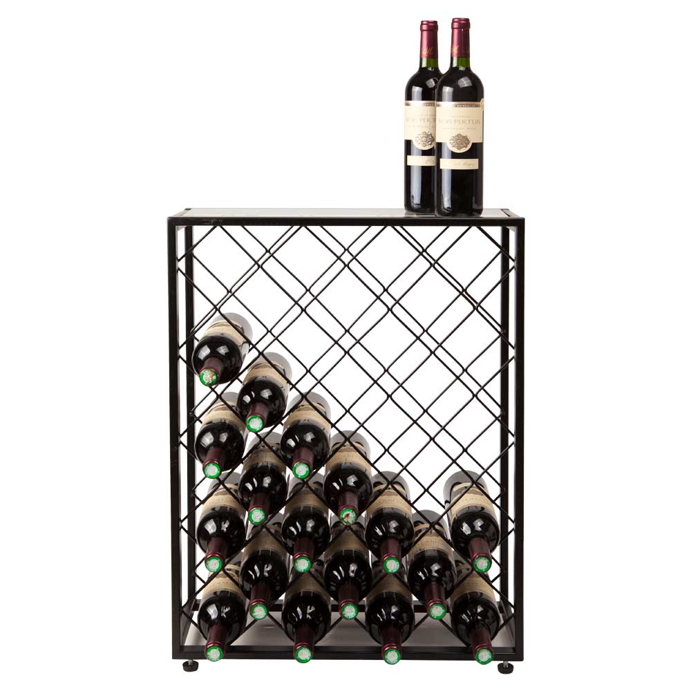 JOY - 32 flessen - Metaal - Glazen bovenkant | Wineandbarrels
