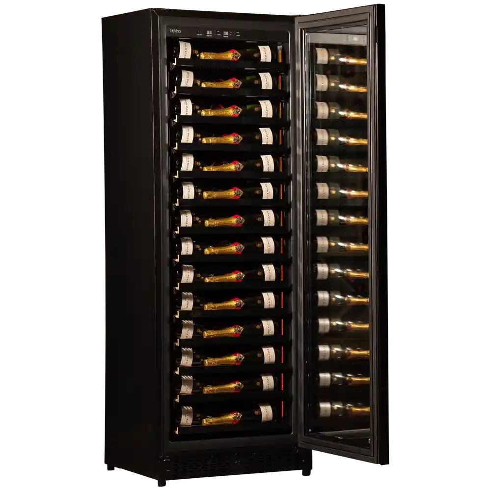 Pevino Imperial Eco 96 flessen - 1 zone - Zwart | Wineandbarrels