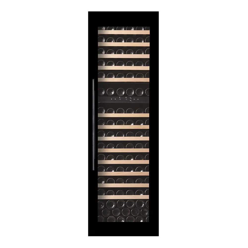 Majestic 101 flasker - 2 zoner - Sort glasfront - Integrerbart ...