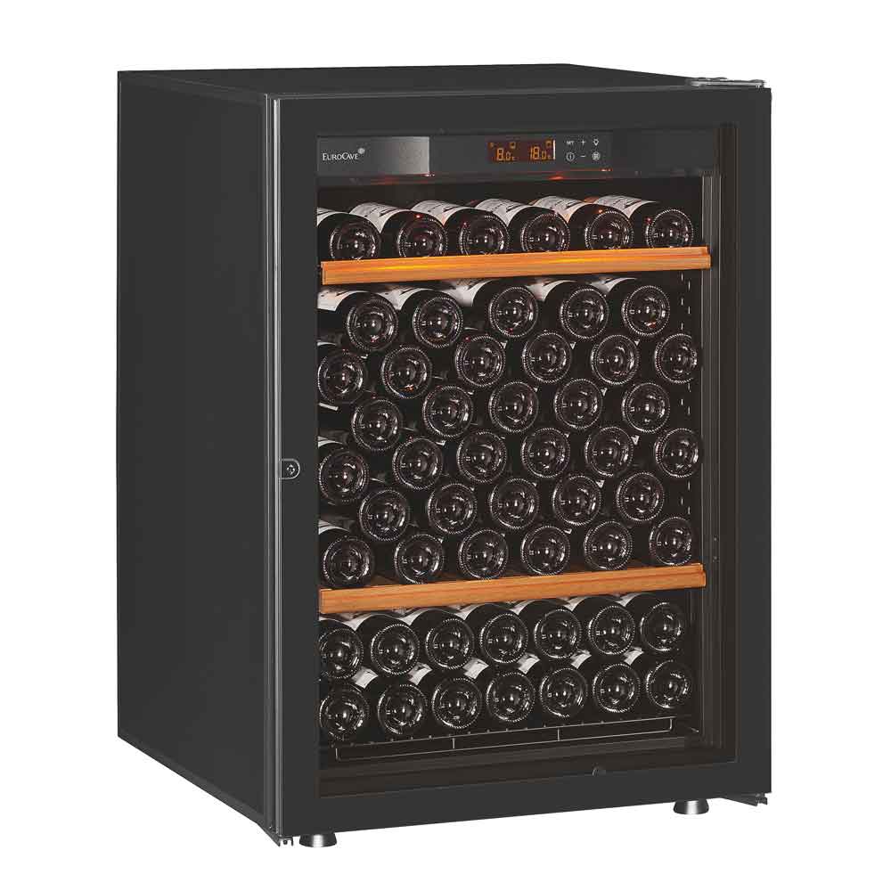 EuroCave Pure Small - 74/92 flasker - Multizone - Access Pack//Glass ...