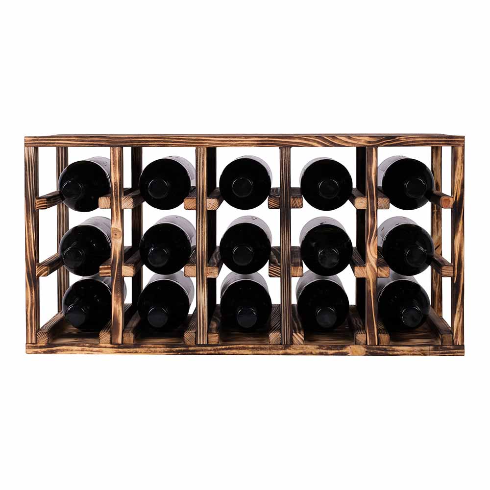 Caverack - HALF ALDA WIDE - 15 flessen - Gebrand grenen | Wineandbarrels