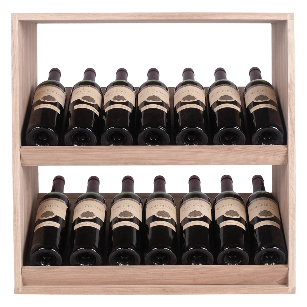 ANDINO DISPLAY - 14 bottles - Oak | Wineandbarrels