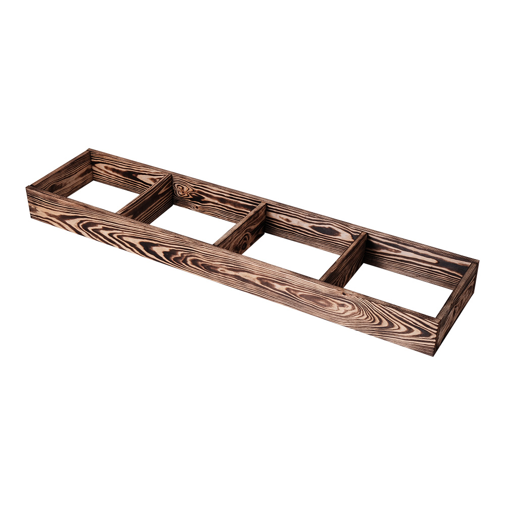 Sokkel 120 cm - Brent tre | Wineandbarrels