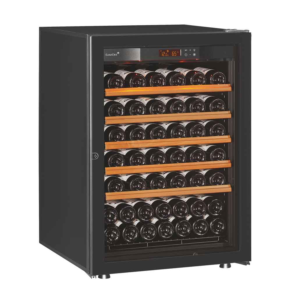 EuroCave Pure Small - 74/92 flasker - 1 zone | Wineandbarrels ...